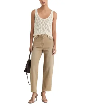 REISS Petites Selin Straight Leg Jeans
