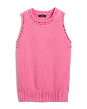 Vineyard Vines Cotton Ribbed Tank Sweater