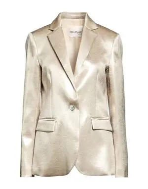 OTTOD'AME Single-breasted Lamé Blazer
