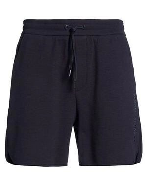 Armani Exchange ARMANI EXCHANGE Sand Cotton Blend Athletic Shorts Navy
