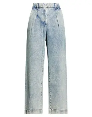 MOORER High Waisted Straight Leg Jeans
