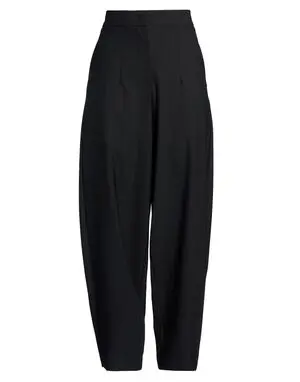 OTTOD'AME High-waisted Straight-leg Crepe Pants