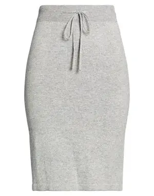 CASHMERE COMPANY Light Wool And Cashmere Midi Skirt