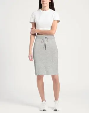 CASHMERE COMPANY Light Wool And Cashmere Midi Skirt