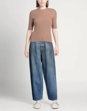 MYEM Baggy Fit High Waisted Faded Denim Jeans