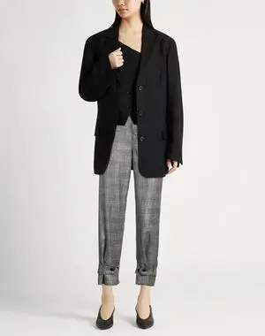 Liu Jo High Waisted Tapered Plaid Pants