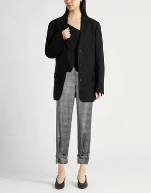 Liu Jo High Waisted Tapered Plaid Pants