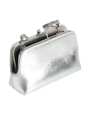 JIL SANDER Leather Cross-body Bag - Silver