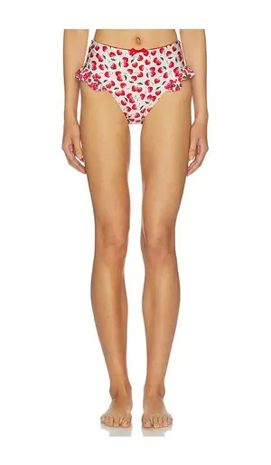 Agua Bendita Florencia Cherish Bikini Bottom - Multicolor