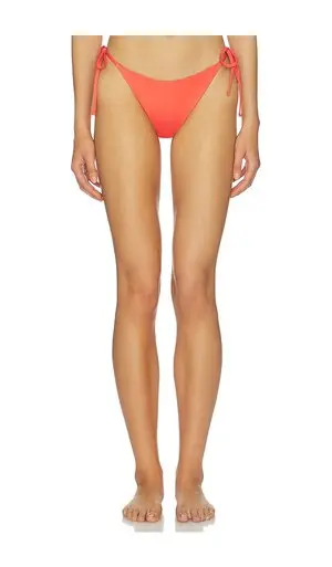 CLEOBELLA Esme Side Tie Bikini Bottom - Paprika