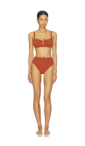 CLEOBELLA Kimber High-rise Bikini Bottom