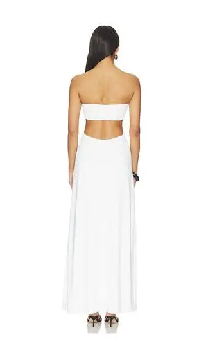 Superdown Strapless Maxi Dress