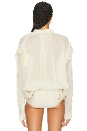 Dries Van Noten Cenver Shirt - Ivory