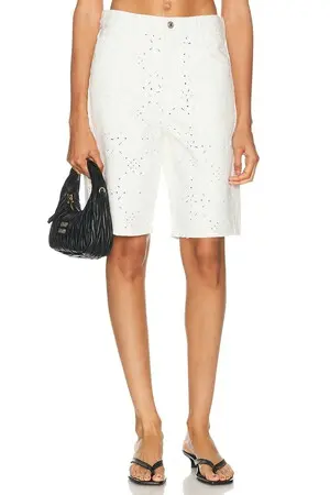 Citizens Of Humanity Court Denim Shorts - Blanc