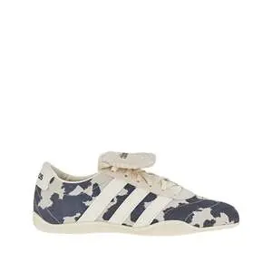 ADIDAS ORIGINALS Spotted Suede Leather Grand Court Lo Sneakers - Multicolor