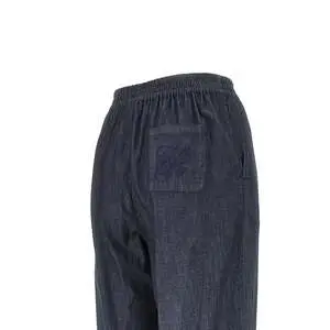 Emporio Armani Lightweight Stretch Denim Pants With Drawstring
