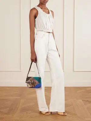 Staud Timmy Beaded Shoulder Bag