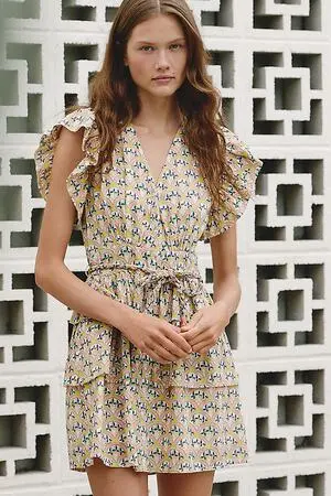 RO'S GARDEN Printed Cotton Dress