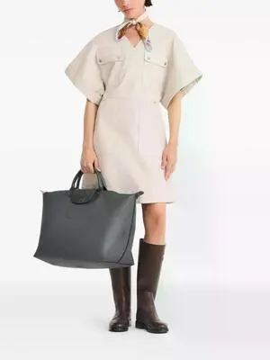 Longchamp Le Pliage Travel Bag - Grey