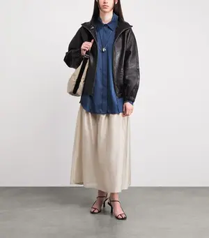 LEMAIRE Small Canvas Belted Tote Bag
