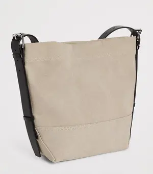 LEMAIRE Small Canvas Belted Tote Bag