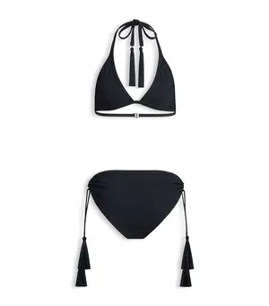 Alaïa Tasseled Triangle Bikini