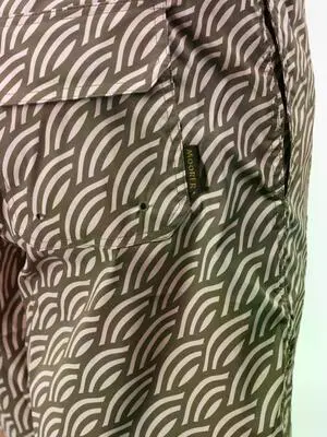 MOORER Geometric Print Swim Shorts