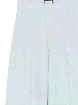 Bruno Manetti High-waisted Pintuck Detail Trousers