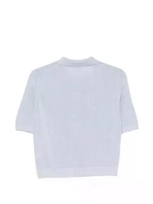Bruno Manetti Knitted Polo Collar Cardigan