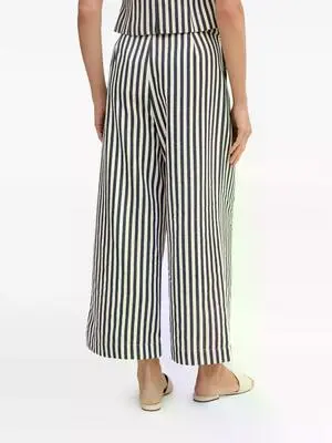 LOLA CASADEMUNT Pleated Stripe Trousers
