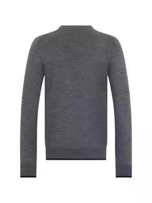 PAOLO PECORA Crew Neck Long Sleeve Sweater