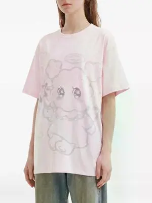 MINI CREAM Graphic Print T-shirt - Pink