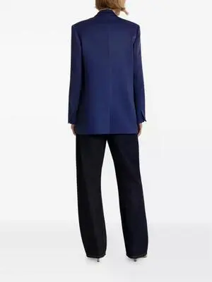 Alberta Ferretti Double-breasted Blazer - Blue
