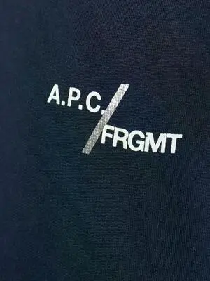 A.p.c. X Fragment Logo Hoodie