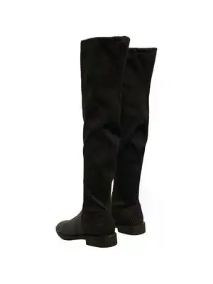 MY TWIN Rhinestone-embellished Over-the-knee Boots