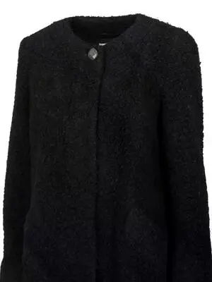 ELENA MIRÒ Textured Single-button Coat