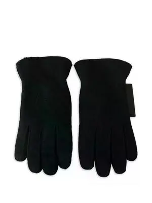 Dolce & Gabbana Suede Gloves - Black