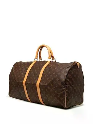 LOUIS VUITTON 1994 Monogram Keepall 55 Travel Bag