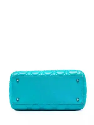 Dior Lambskin Lady Satchel - Blue