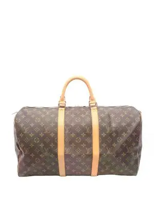 LOUIS VUITTON Keepall 50 Monogram Travel Bag