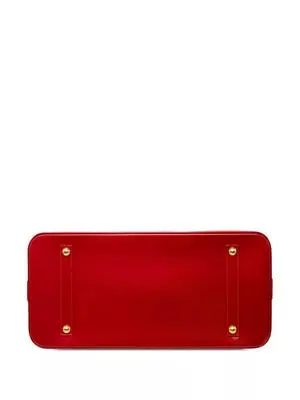 LOUIS VUITTON Monogram Vernis Alma Gm Handbag - Red