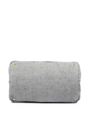 Prada Canapa Logo Satchel