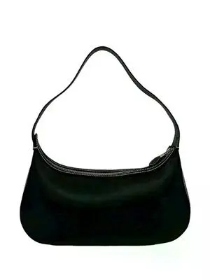 FERRAGAMO Gancini Stitched Leather Shoulder Bag