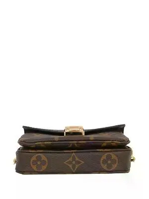 LOUIS VUITTON Monogram Micro Métis Satchel - Brown