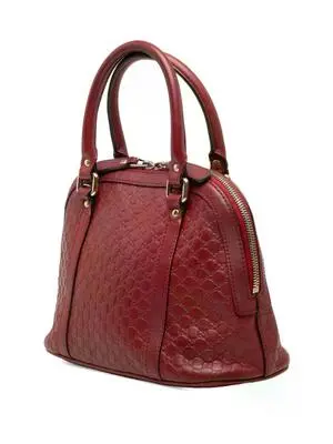 Gucci Mini Microssima Dome Satchel - Red