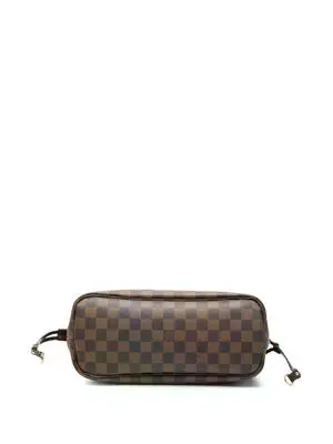 LOUIS VUITTON Damier Ebene Neverfull Pm Tote Bag - Brown