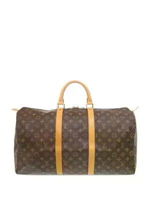 LOUIS VUITTON Keepall 50 Travel Bag - Brown