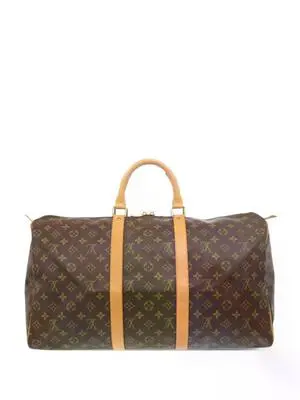LOUIS VUITTON Keepall 50 Travel Bag - Brown