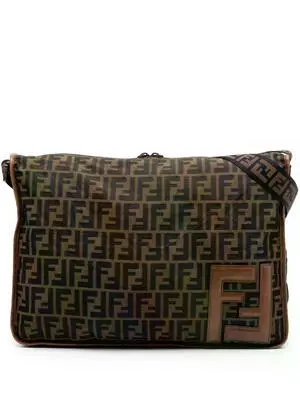 Fendi Zucca Canvas Crossbody Bag