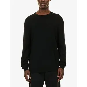 Nn07 Ted Crew-neck Wool Jumper - Black
